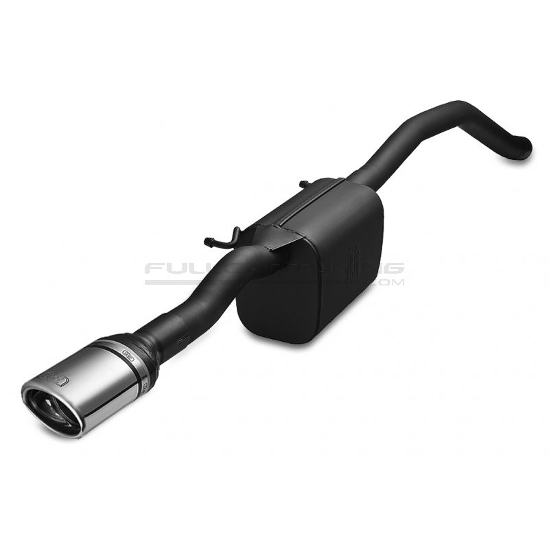 Ulter Sport Muffler Black Steel Mercedes A-Class | Fullcartuning.com