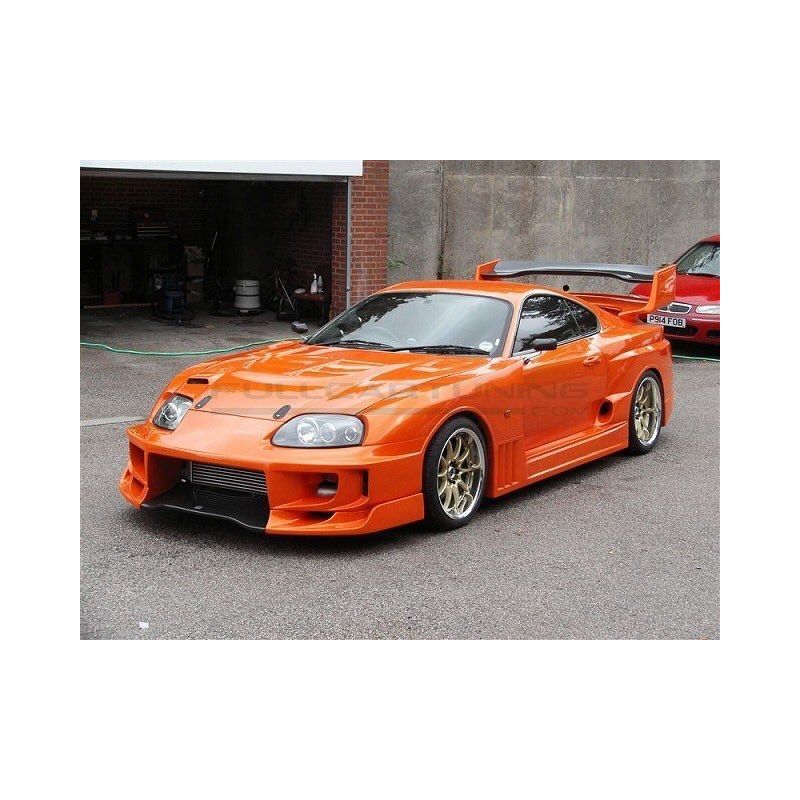 Chargespeed Wide body Kit Super GT Style Polyester Toyota Supra ...