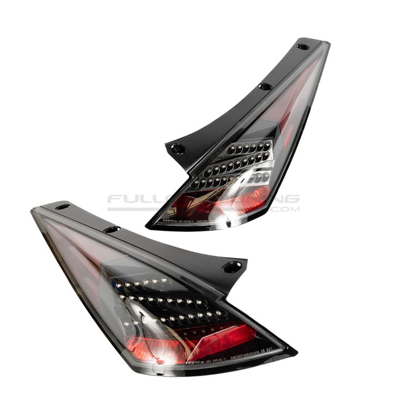 DEPO Rear Tail Light Z-LED Smoke Lens Nissan 350Z | Fullcartuning.com
