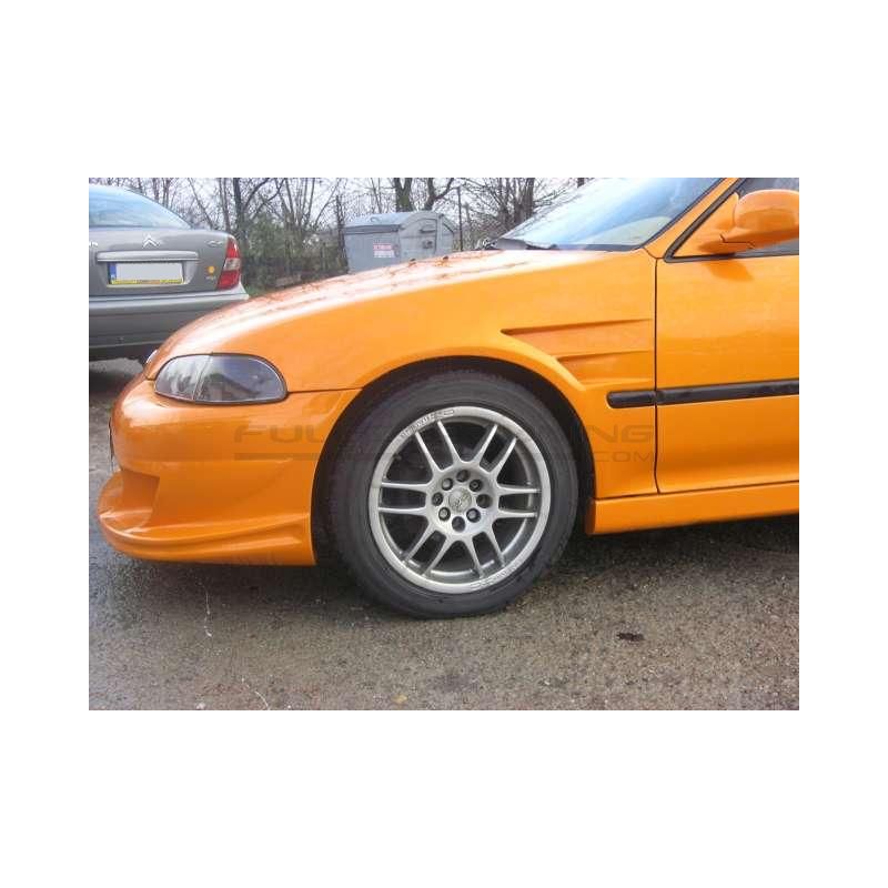 ABS Dynamics Front Fenders Unpainted Polyester Honda Civic ...