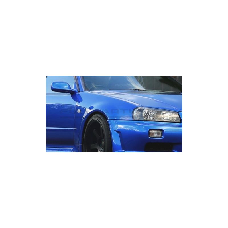ABS Dynamics Front Fenders Unpainted Polyester Nissan Skyline ...