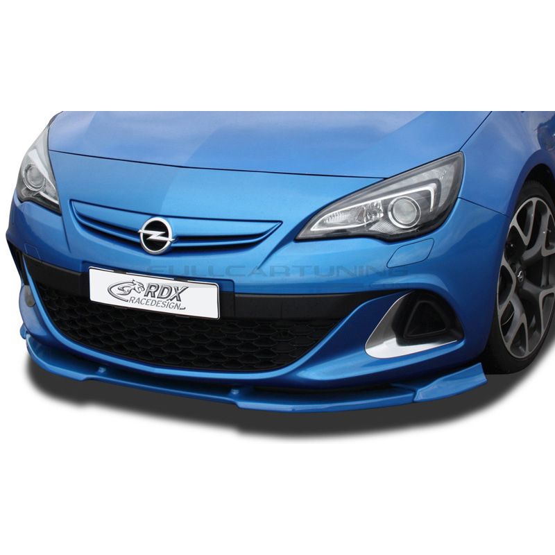 RDX Racedesign Front Bumper Lip Unpainted Polyurethane Opel Astra ...