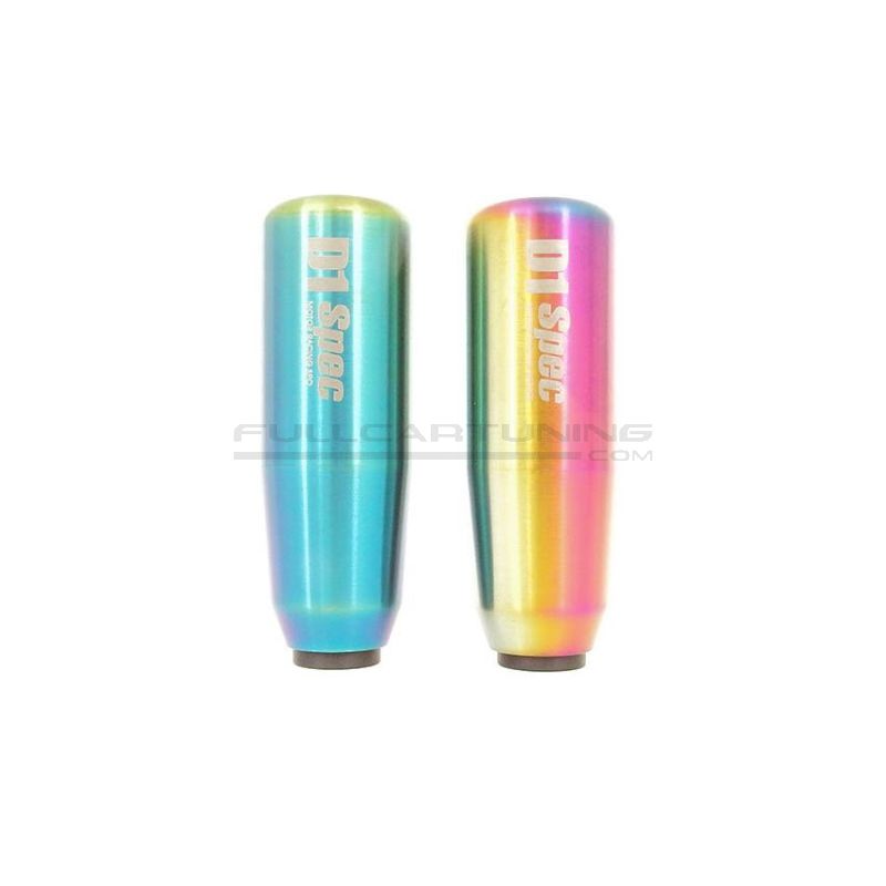 D1 Spec Shift Knob Drift Style Neo Chrome Steel | Fullcartuning.com