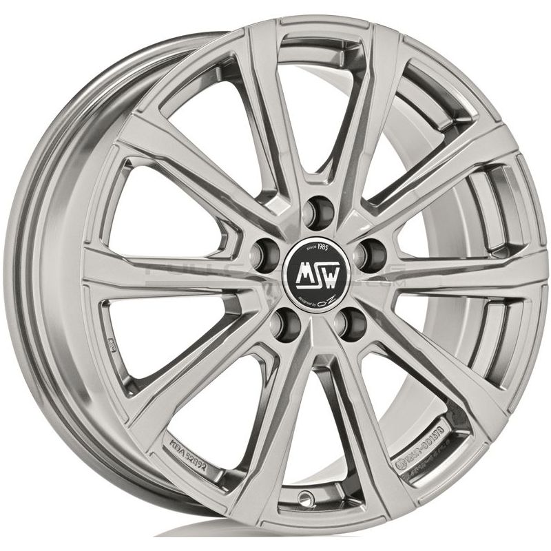 MSW MSW 79 Wheels 16 Inch 6.5J ET40 5x100 Silver | Fullcartuning.com
