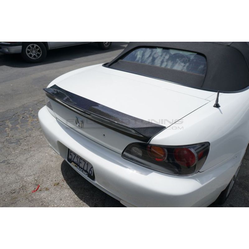 CarbonWorks Rear Spoiler TD Style Trunk Carbon Honda S2000 ...